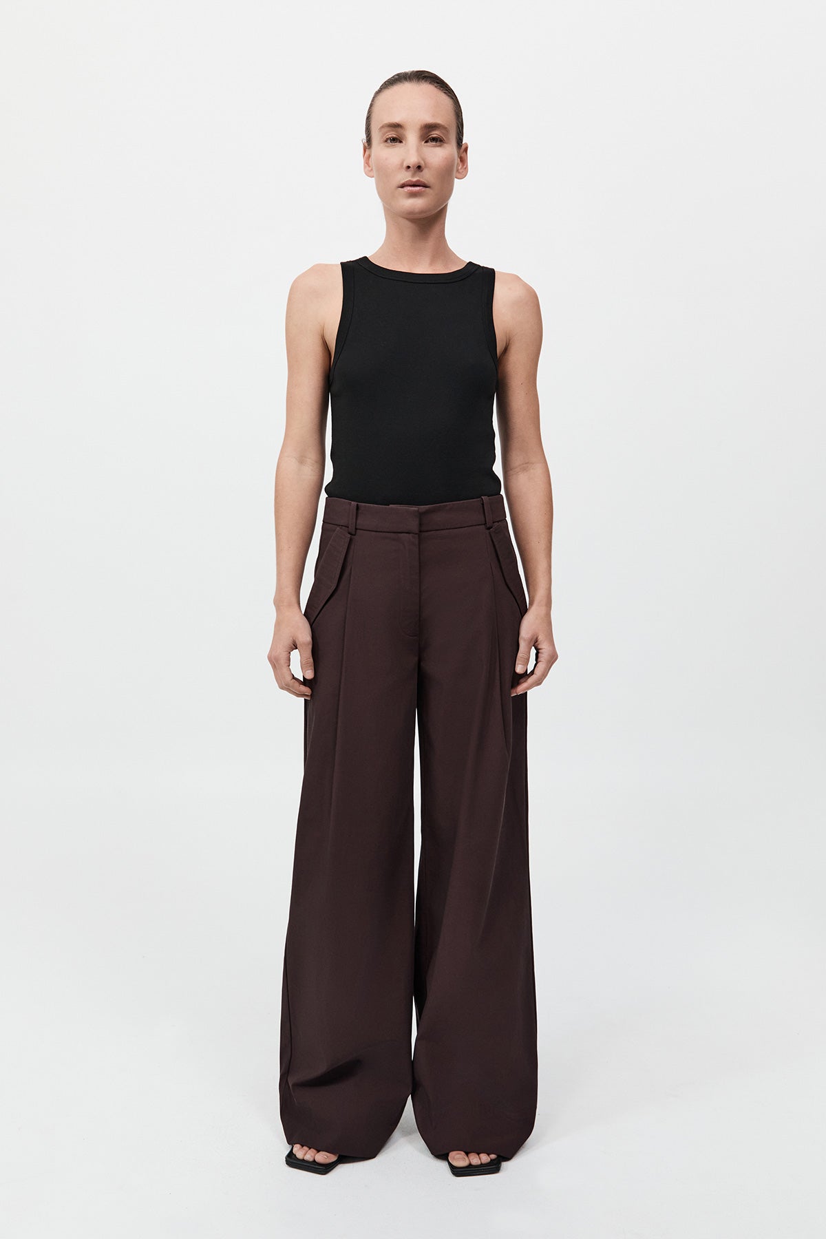 ST. AGNI St Agni Organic Cotton Bateau Tank